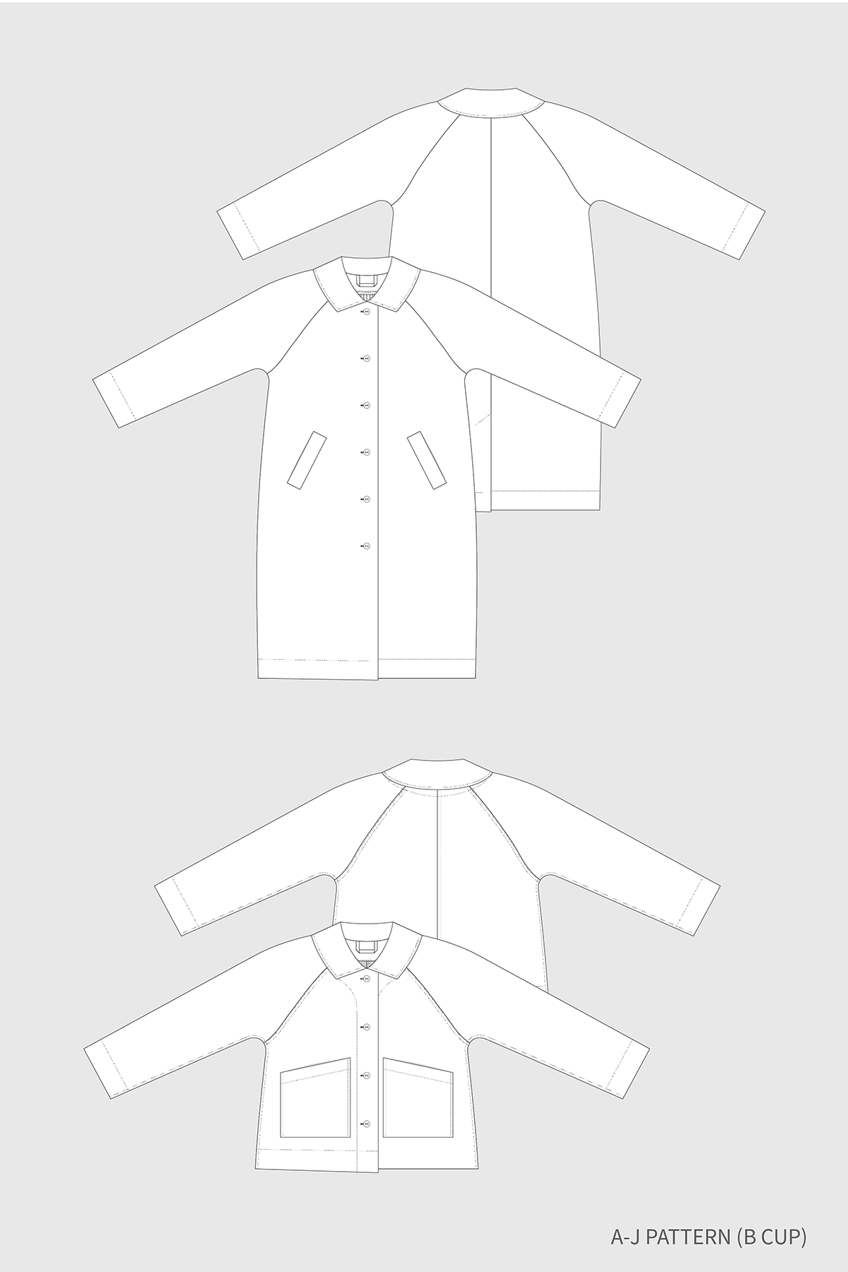 Ormond coat – In the Folds
